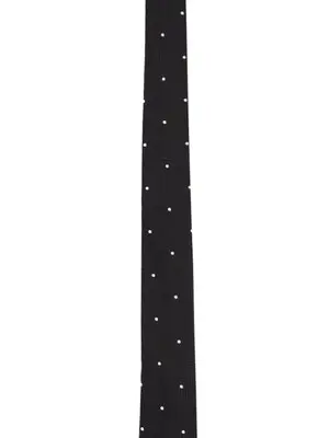 TOM FORD Cravatta In Raso - Black