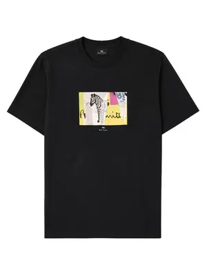 Paul Smith T-shirt "zebra - Black