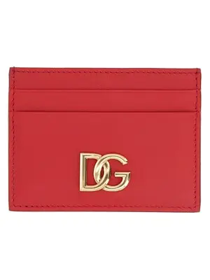 Dolce & Gabbana Portacarte In Pelle Cardholder - Red