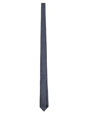 TOM FORD Cravatta In Raso - Blue