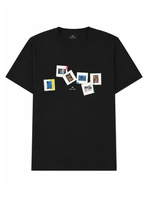 Paul Smith T-shirt Con Stampa - Black