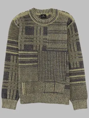 Paul Smith Maglia "patchwork" In Cotone
