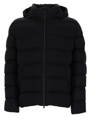 Herno Quilted Down Jacket With Hood