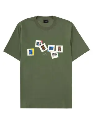 Paul Smith T-shirt Con Stampa - Green