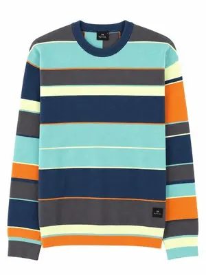 Paul Smith Maglia In Cotone - Multicolour