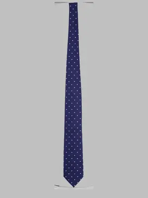 TOM FORD Jacquard Silk Cravat - Blue