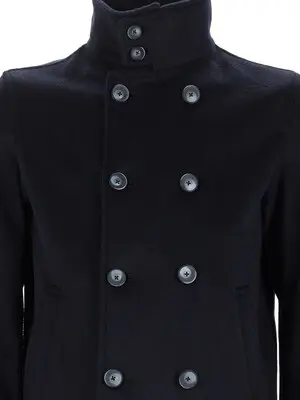 Herno Double-breasted High Neck Coat