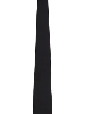 TOM FORD 8cm Silk Jacquard Cravat - Black