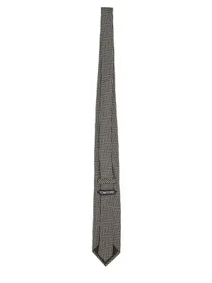 TOM FORD Jacquard Silk Cravat - Multicolour