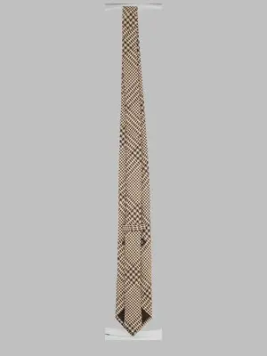 TOM FORD Silk Jacquard Tie 8cm - Beige