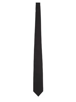 TOM FORD Cravatta In Jacquard Di Seta 8 Cm - Black