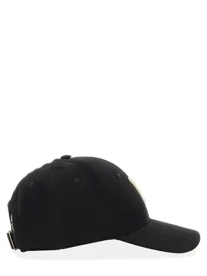 Saint Laurent Cappello Da Baseball Con Patch Y