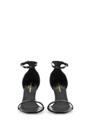 Saint Laurent Sandalo "opyum" Con Tacco