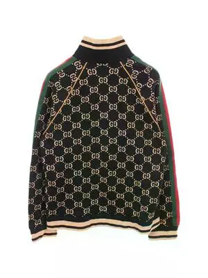 Gucci Gg Supreme Pattern Cotton Track Jacket