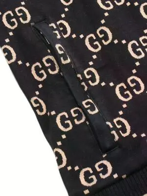 Gucci Gg Supreme Pattern Cotton Track Jacket