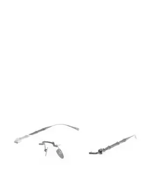 Gucci Rimless Bamboo-effect Eyeglasses