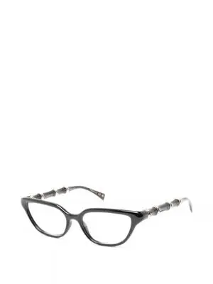 Gucci Bamboo-detail Cat-eye Frame Glasses