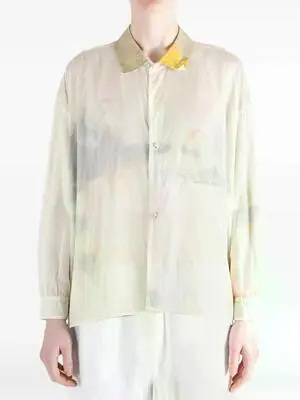 DANIELA GREGIS Graphic Print Button-up Shirt
