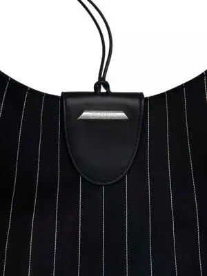 DONDUP Large Pinstripe Tote Bag