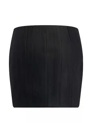 DONDUP Herringbone Mini Skirt