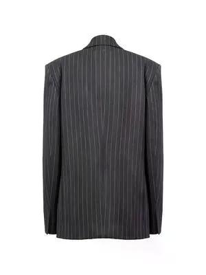 DONDUP Striped Long Sleeve Blazer