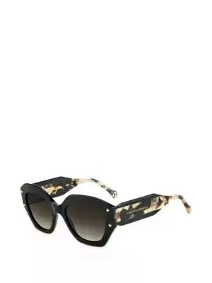 Carolina Herrera Square Frame Sunglasses With Gradient Lenses