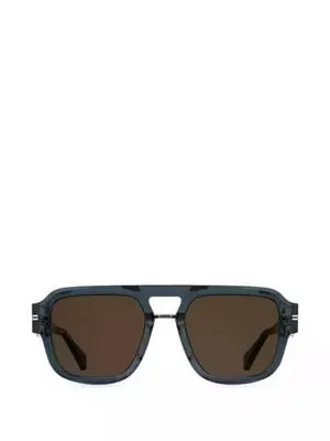 Lacoste Geometric Frame Sunglasses - Blue