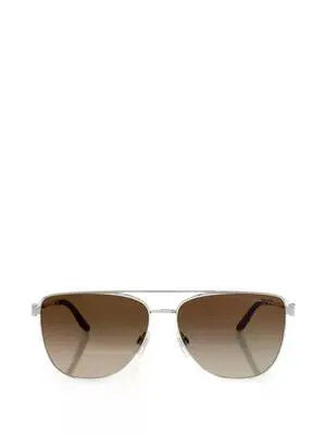 Polo Ralph Lauren Tone Pilot Frame Sunglasses - Silver