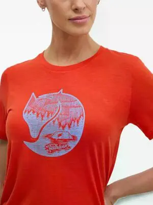 Fjallraven Abisko Logo Print Crew Neck T-shirt