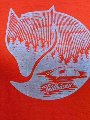 Fjallraven Abisko Logo Print Crew Neck T-shirt