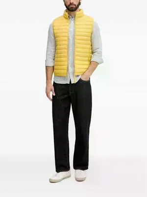 BENETTON Quilted High-neck Gilet