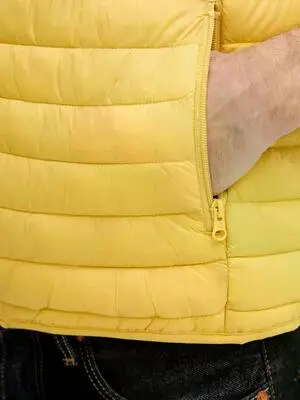 BENETTON Quilted High-neck Gilet