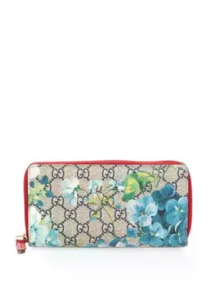Gucci Gg Blooms Wallet - Neutrals