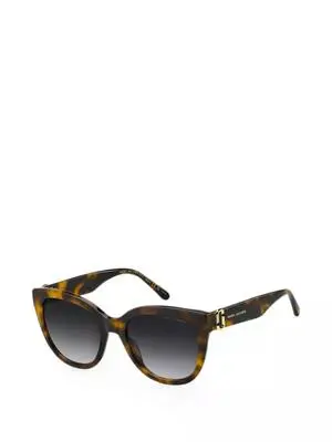 Marc Jacobs Tortoiseshell Effect Cat Eye Sunglasses