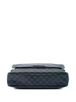LOUIS VUITTON Damier Graphite Daniel Mm Crossbody Bag - Black
