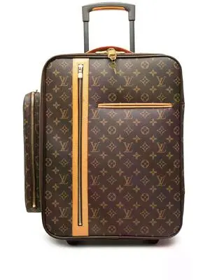 LOUIS VUITTON Monogram Bosphore 50 Trolley Travel Bag - Brown