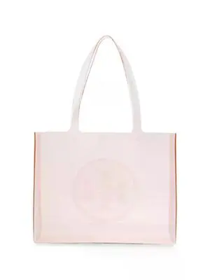 Tory Burch Ella Logo-embossed Tote Bag