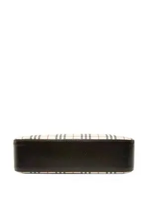 Burberry House Check Canvas Shoulder Bag