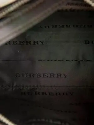 Burberry House Check Canvas Shoulder Bag