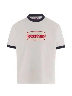 ICECREAM Logo Cotton T-shirt