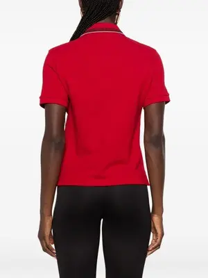 Versace Logo Cotton Polo Shirt