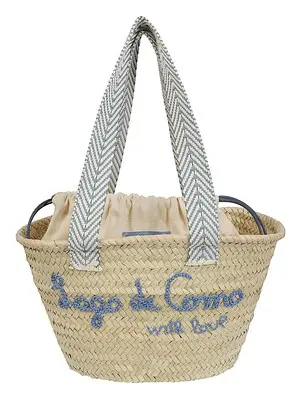 CATARZI 1910 Lago Di Como Raffia Tote