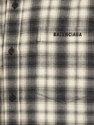 Balenciaga Checked Shirt