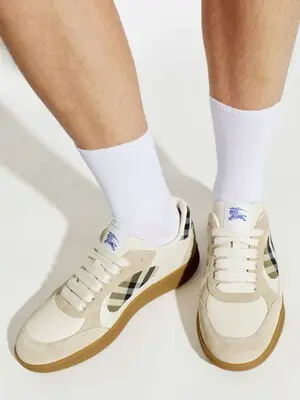 Burberry New Terrace Leather Sneakers