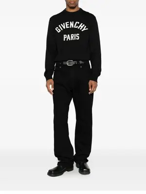 Givenchy Cotton Blend Crewneck Sweater