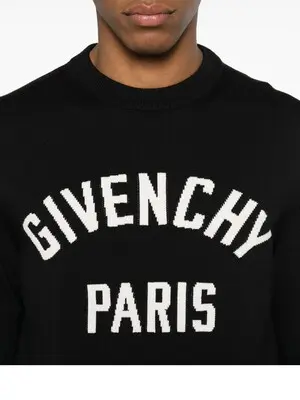 Givenchy Cotton Blend Crewneck Sweater
