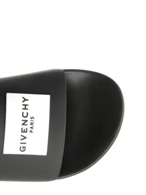 Givenchy Label Pool Slides