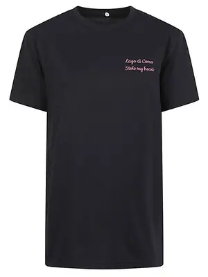 TESSABIT PRIVATE LABEL Lago Di Como Stole My Heart T-shirt - Blue