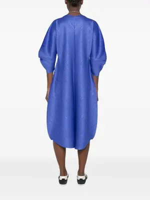 Issey Miyake Pleated Long Dress
