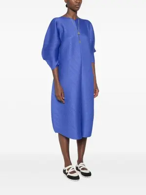 Issey Miyake Pleated Long Dress